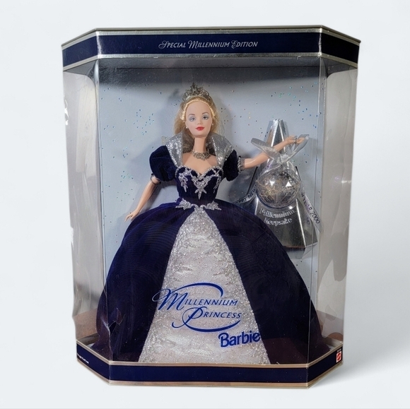 Barbie | Toys | Vintage Mattel Barbie Millennial Princess New In Box ...